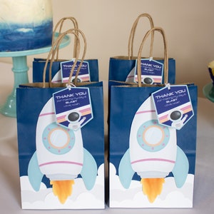 Space Favor Bag - Rocket Favor Bag - Space Party Favor Bags - Space ...