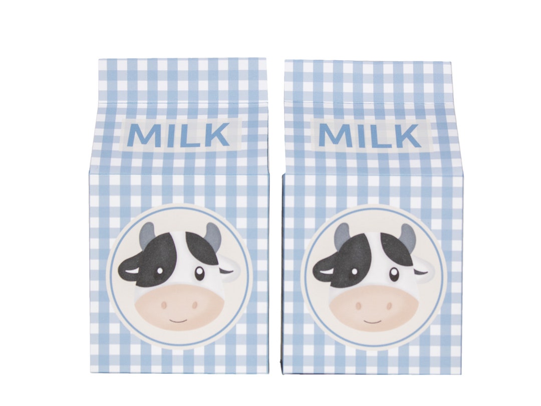 Printable Milk Box - Milk Favor Box - Farmers Market Birthday ...