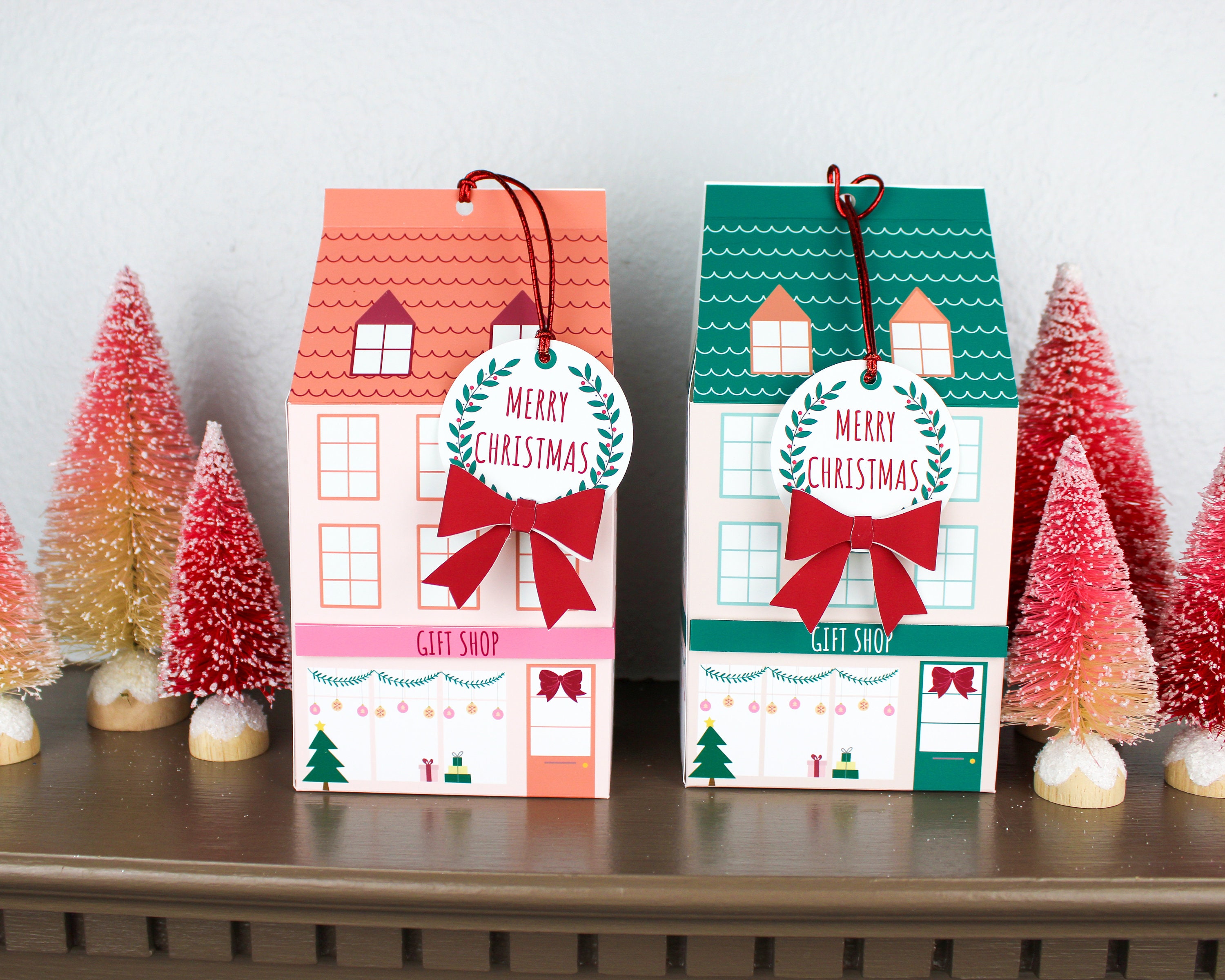 Christmas Gift Box Christmas Favors Box Christmas Treat - Etsy