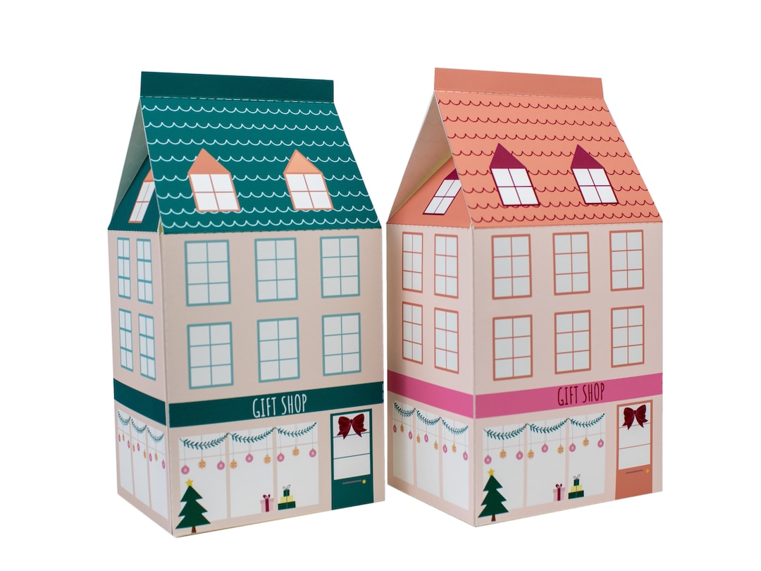 Christmas Gift Box - Christmas Favors Box - Christmas Treat Box ...