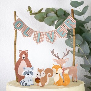 Woodland Birthday Decoration Kit - Woodland Birthday Party - Woodland ...