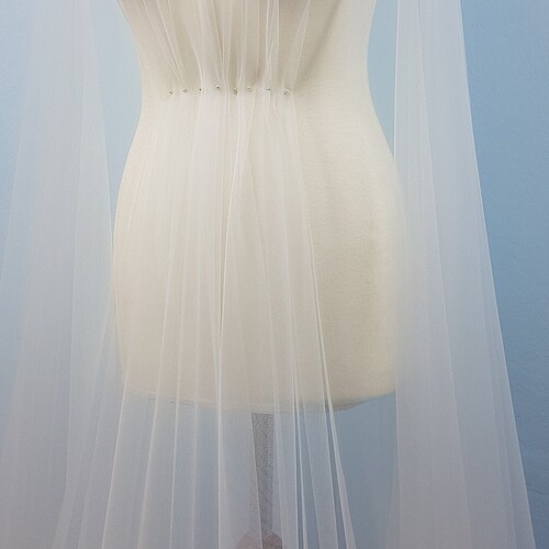 300cm Wide Soft Flowy Tulle Lace Fabric for Bridal Veils in | Etsy