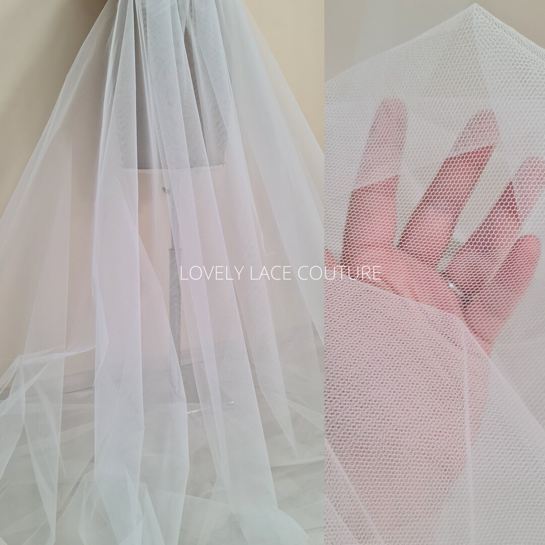 3 Metre Wide Hard Tulle for Skirts, Wedding Dresses, Stiff Tulle Fabric ...