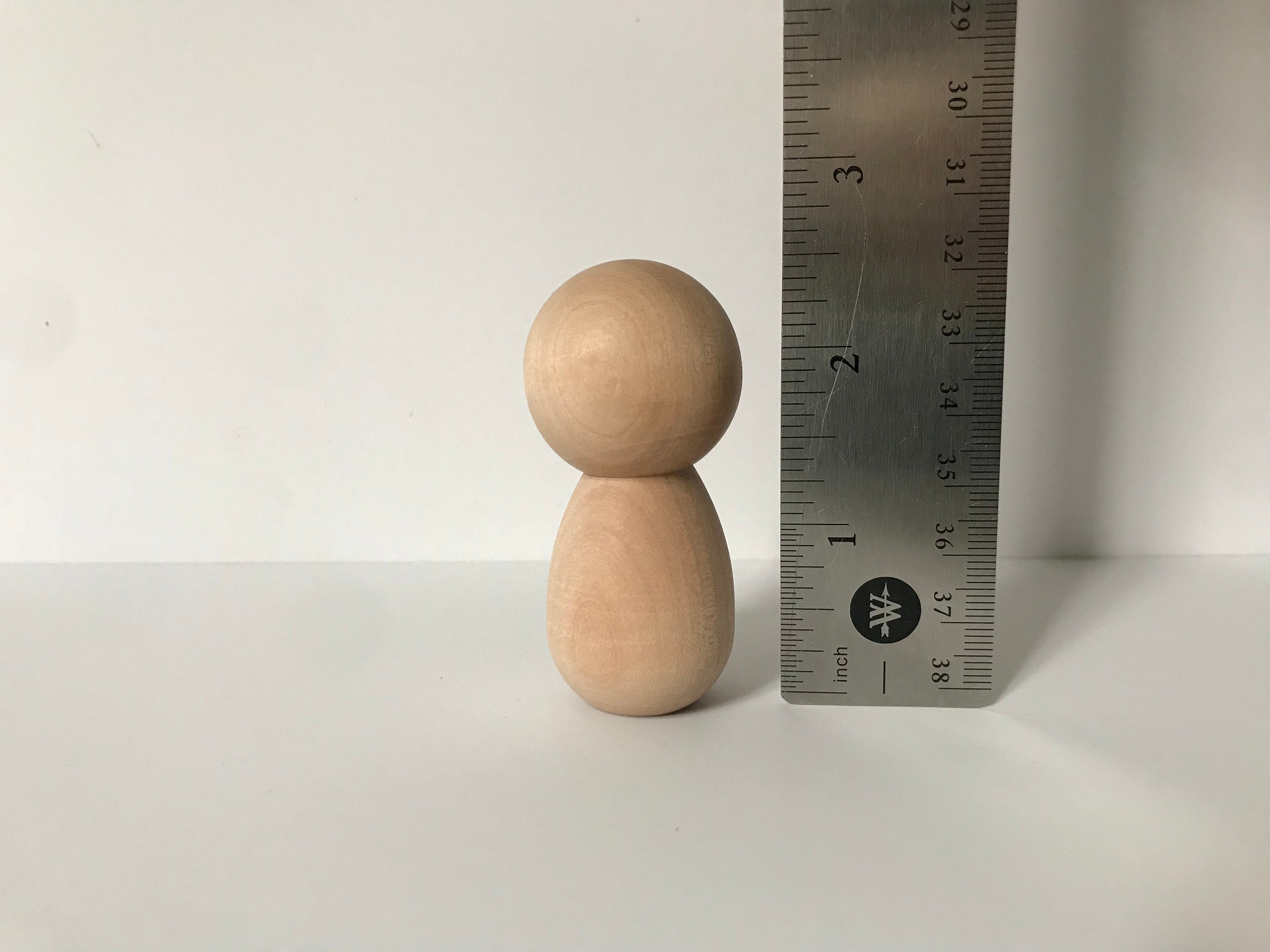 Kokeshi Dolls Cuties Peg Dolls Unfinished Wood Ready to | Etsy