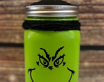 Grinch Inspired Tissue Box Cover / Fits Boutique-size Tissue Box ...