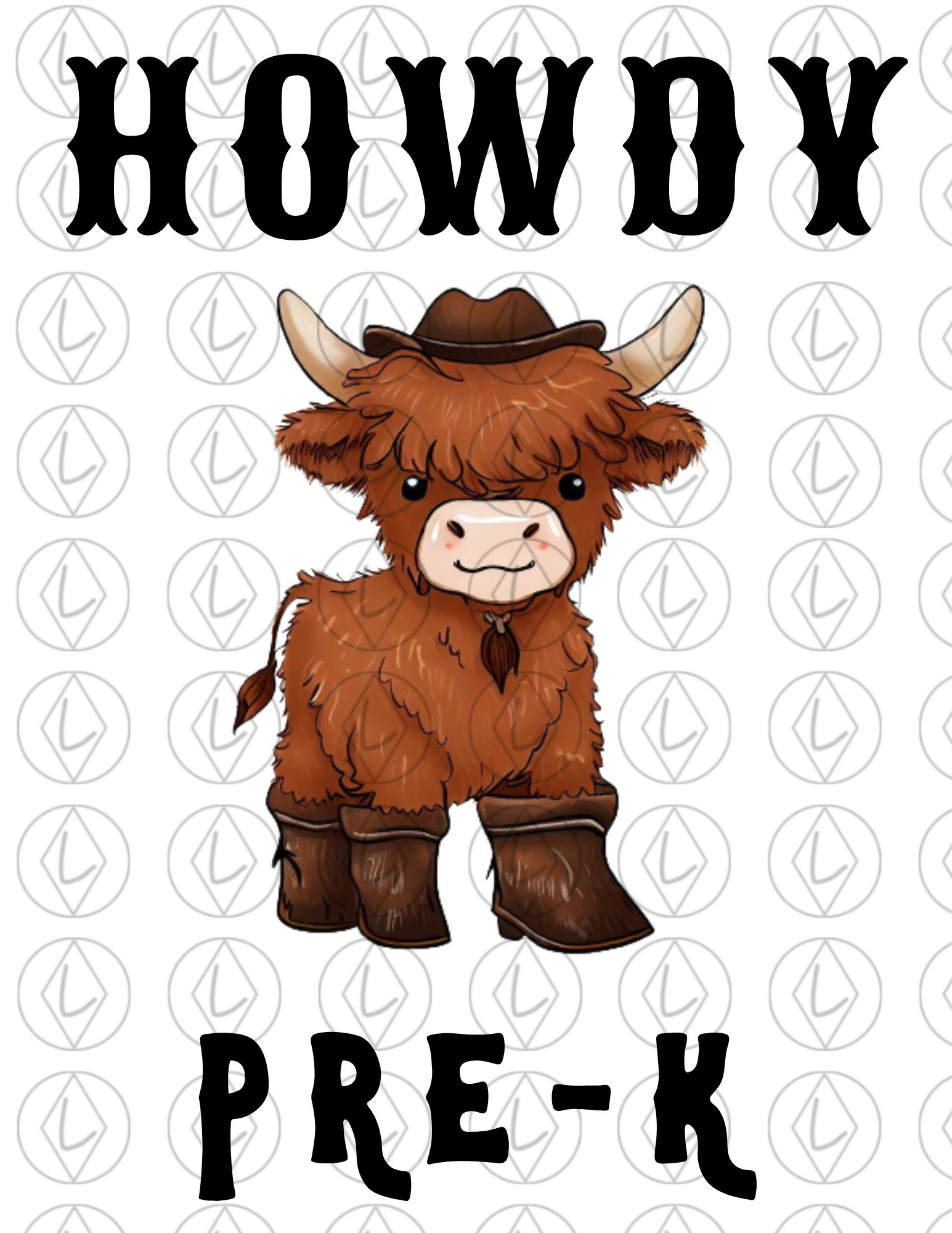 Howdy Prek Pre-k Western Classroom Decor Welcome Back to School Cowboy ...