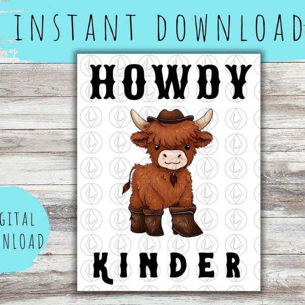 Highland Cow Classroom Decor - Etsy