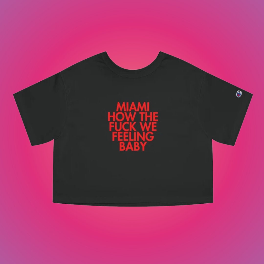 John Summit Shirt - Miami How We Feeling Crop Top| EDM Shirt | Rave Top ...