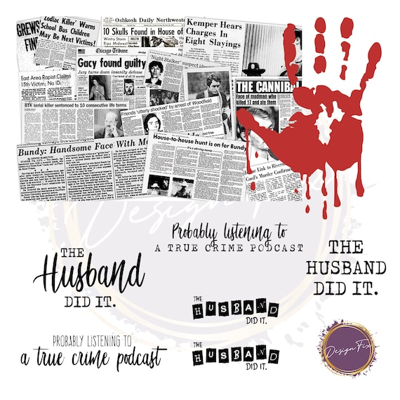 Serial Killer Newspaper/true Crime Print and Cut - Etsy
