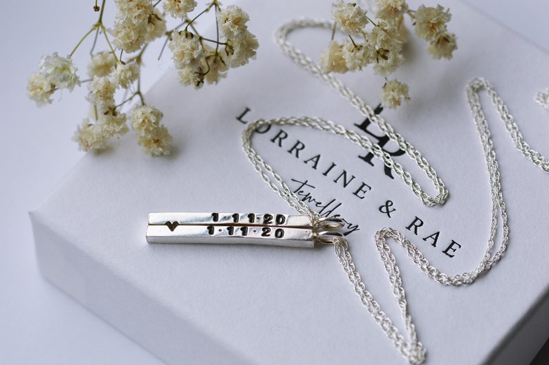 Couples Best Friends Sisters Heart Connect Necklace Set of 2 - Etsy