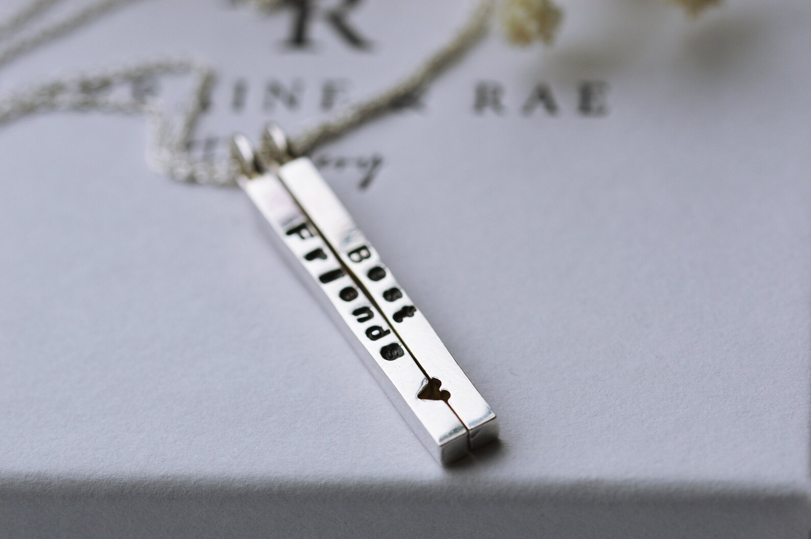 Couples Best Friends Sisters Heart Connect Necklace Set of 2 - Etsy