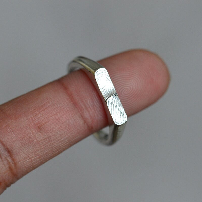 Fingerprint Ring - Etsy