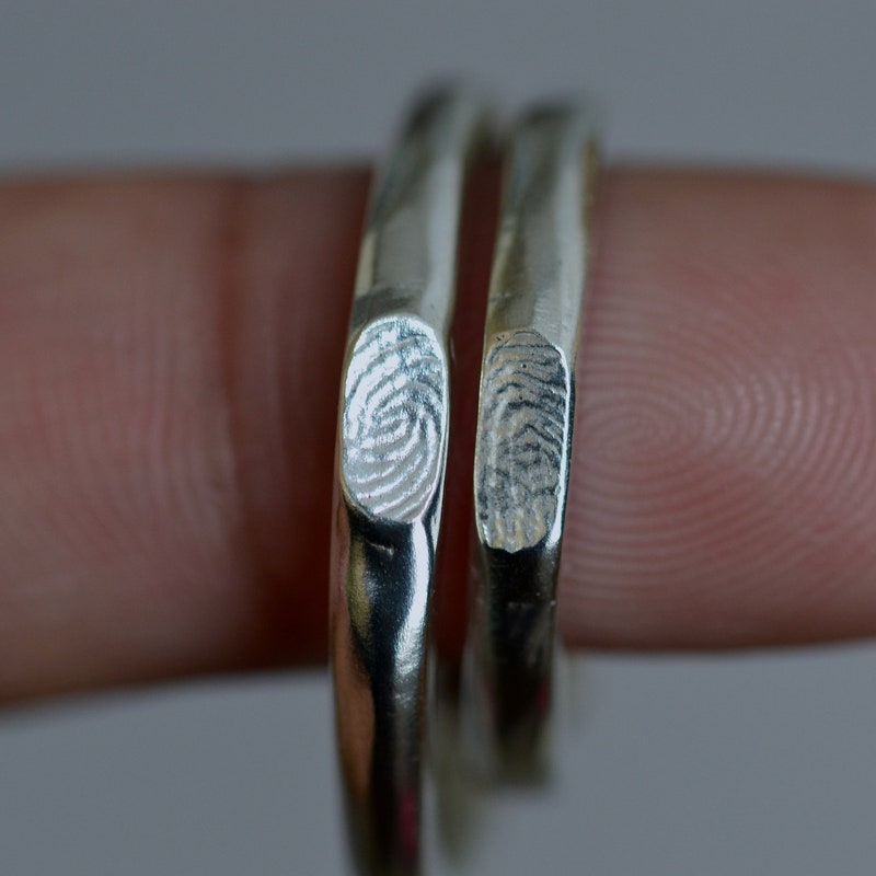 Fingerprint Ring - Etsy