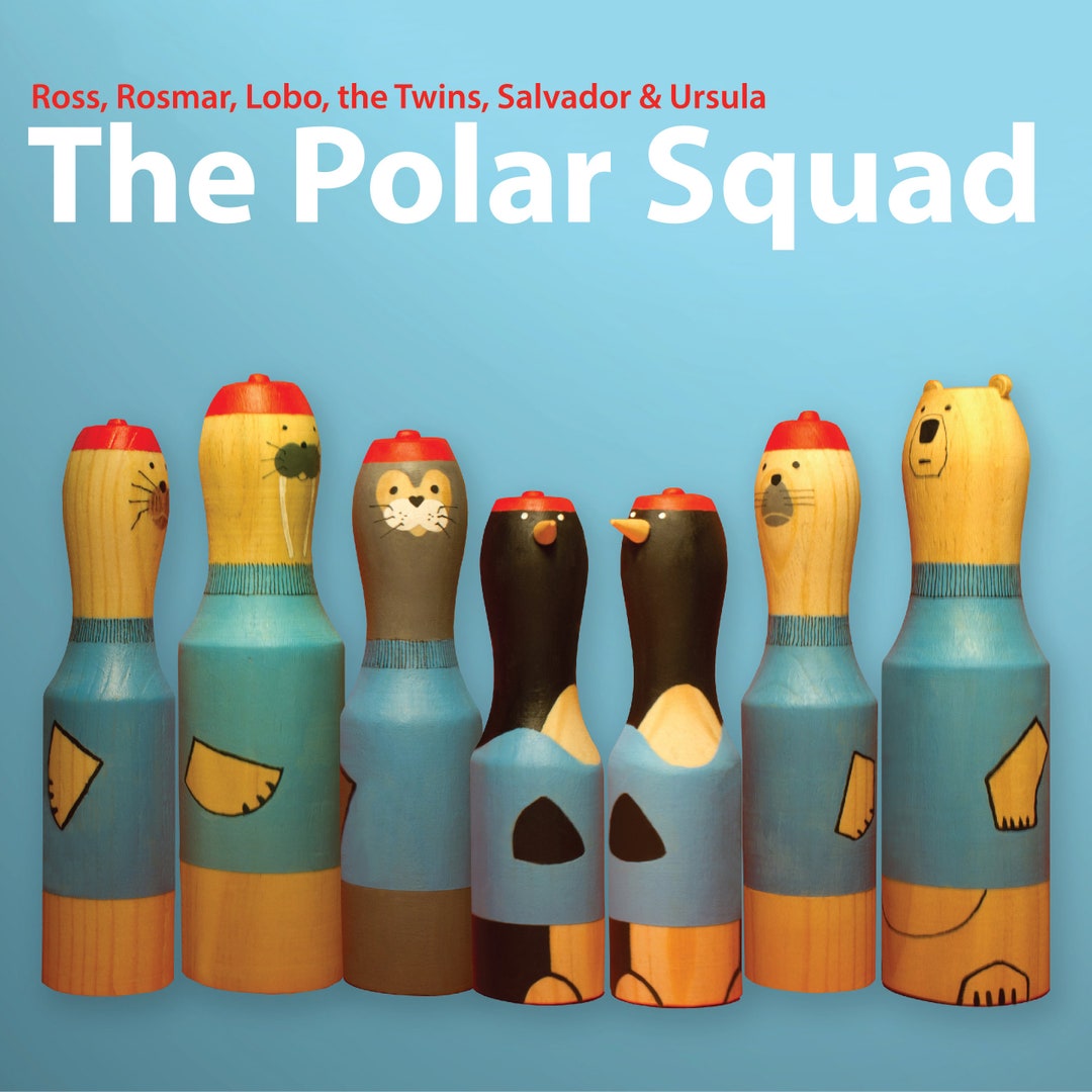 The Polar Squad | Handmade Wooden Toys | Gift for Kids or Adults ...