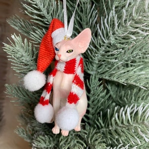 Sphynx Cat Breed Holiday Ornament - Etsy UK