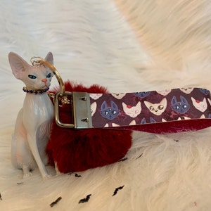 Victorian Vampire Sphynx Halloween Wristlet - Etsy
