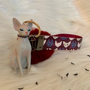 Victorian Vampire Sphynx Halloween Wristlet - Etsy