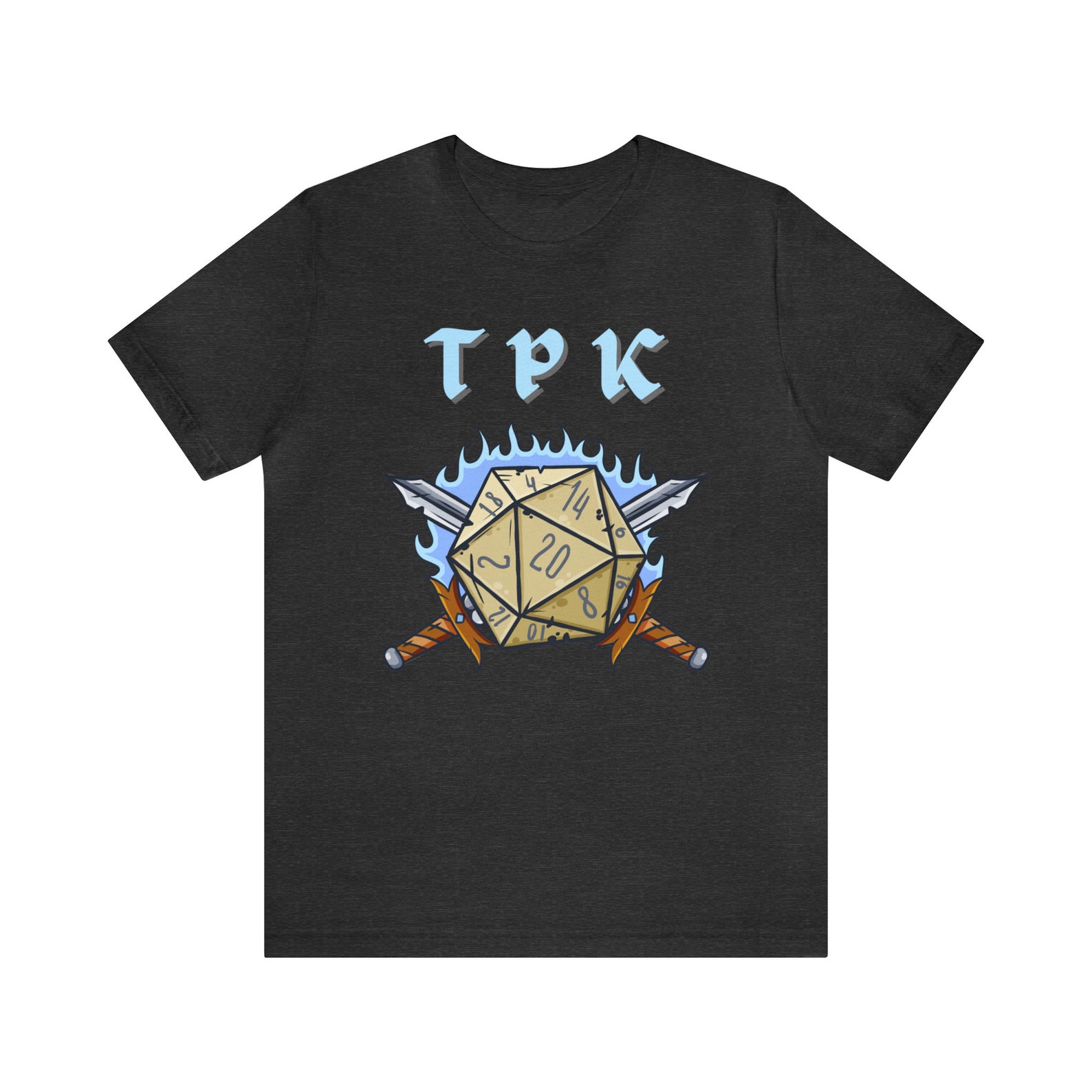 TPK Dungeons and Dragons DND Jersey Short Sleeve Tee - Etsy