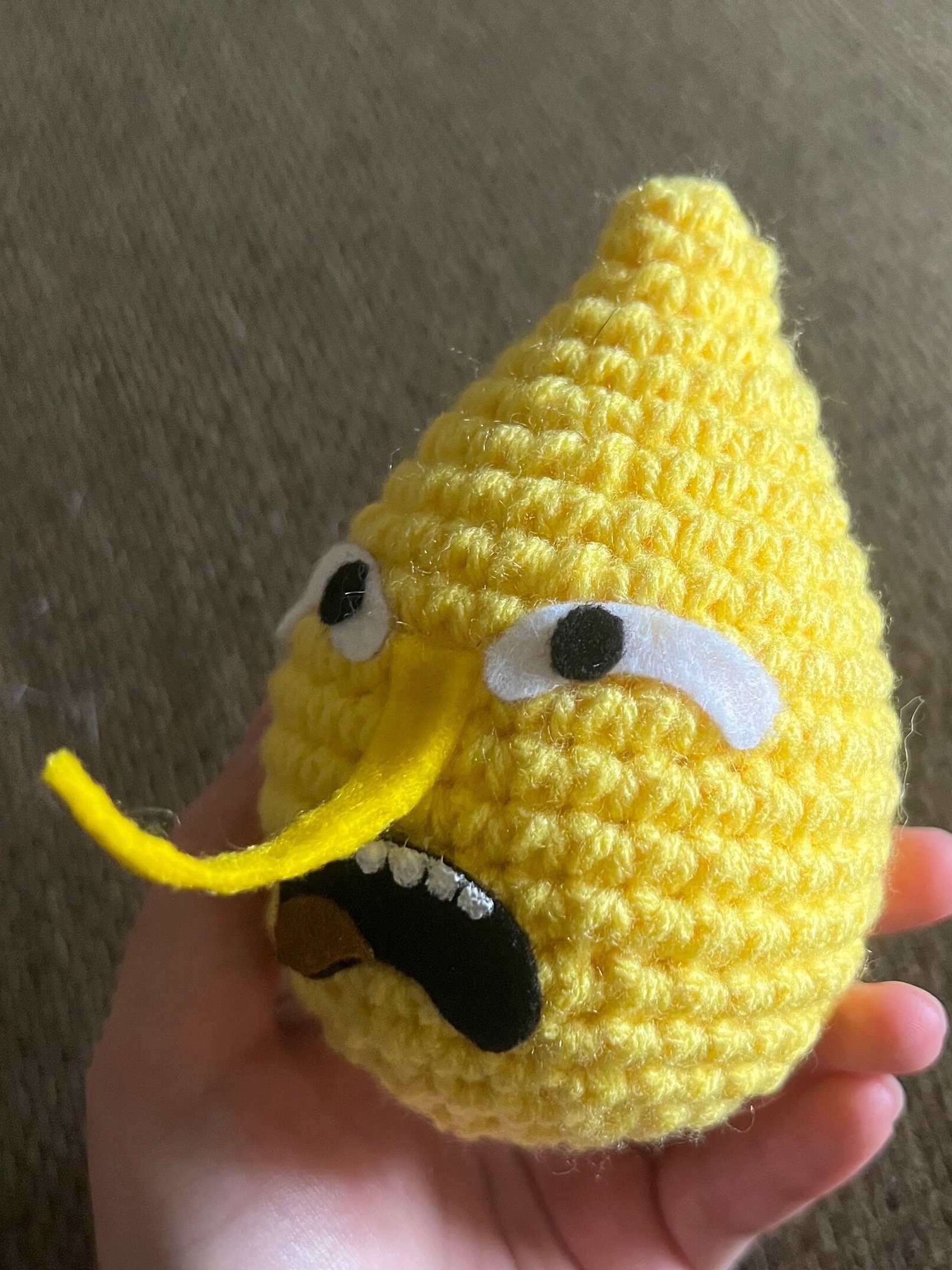 Crochet Lemongrab Pin Cushion - Etsy