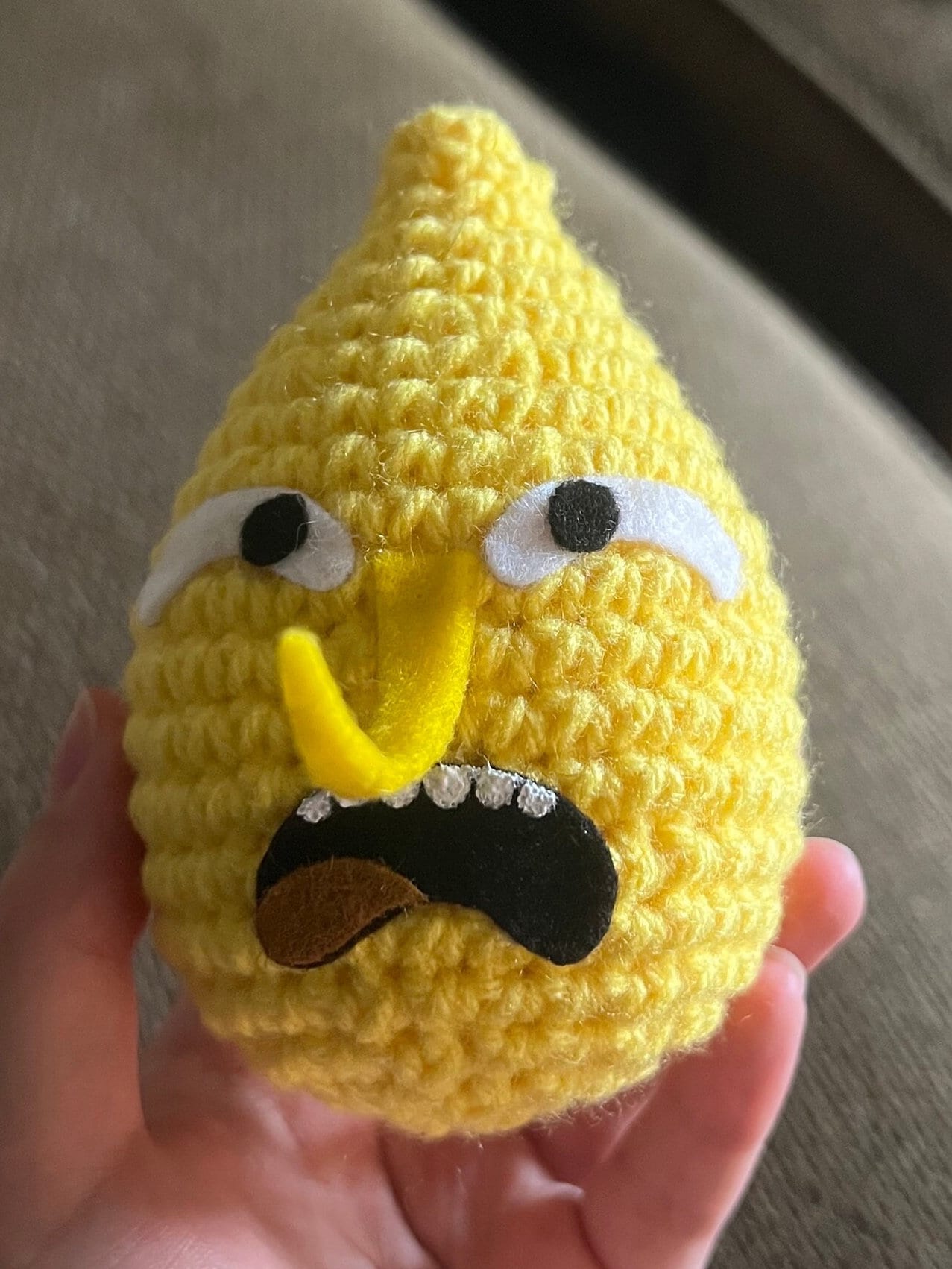 Crochet Lemongrab Pin Cushion - Etsy