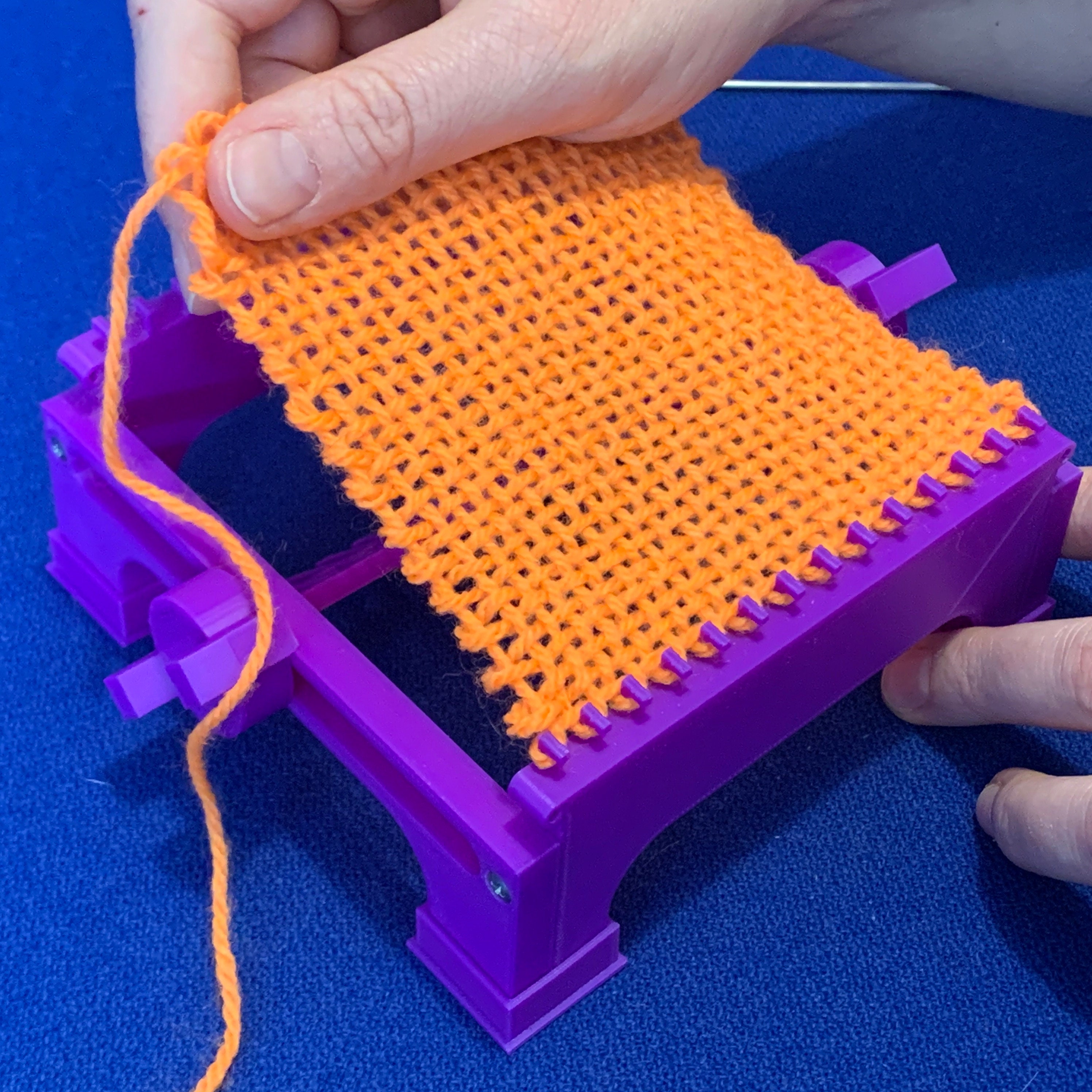 Loomie the Little Rigid Heddle Loom: Weave Small Squares 4 | Etsy UK