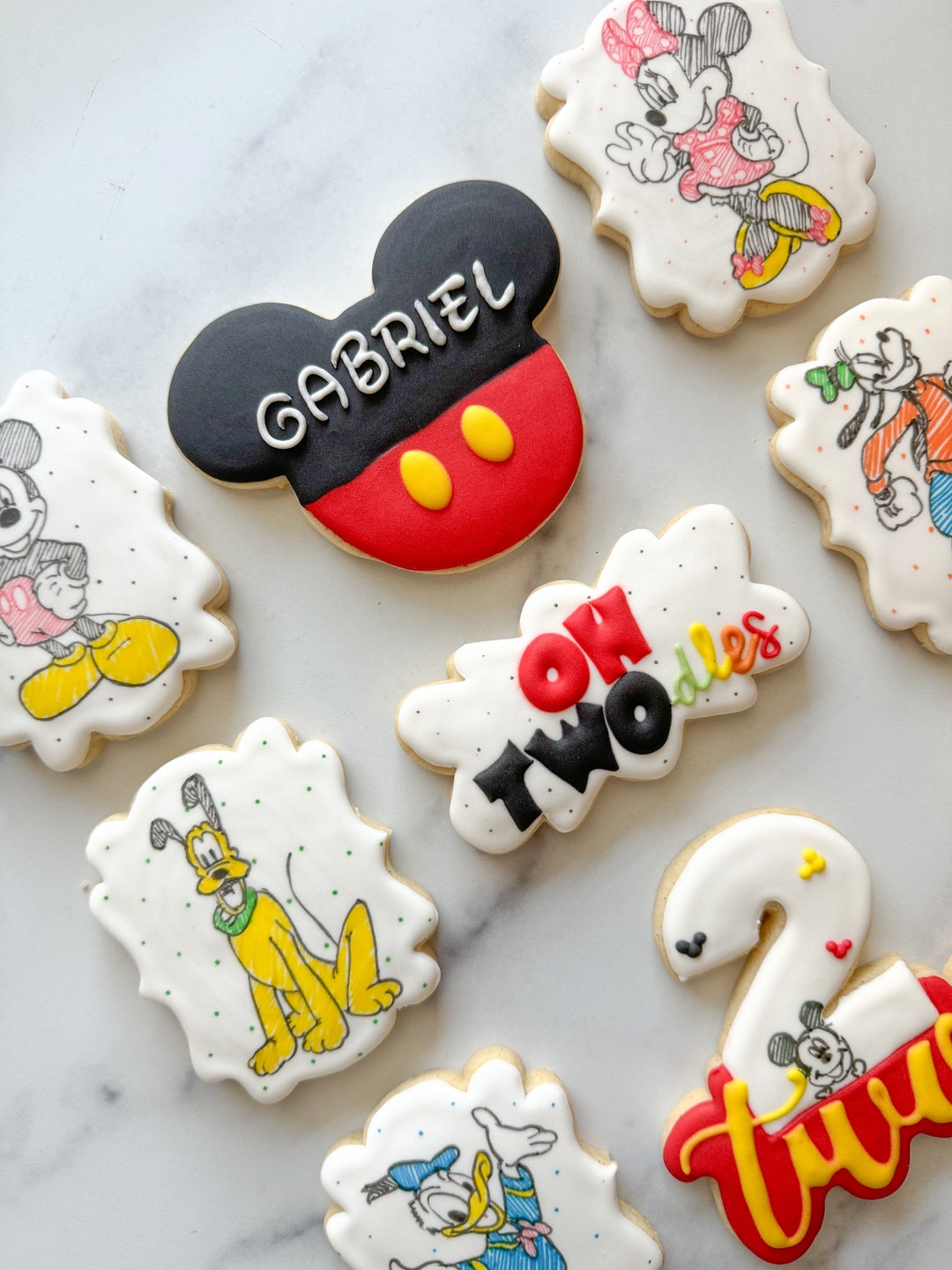 Mickey’s Clubhouse Sugar Cookies | Mickey & Friends Suga Cookies ...