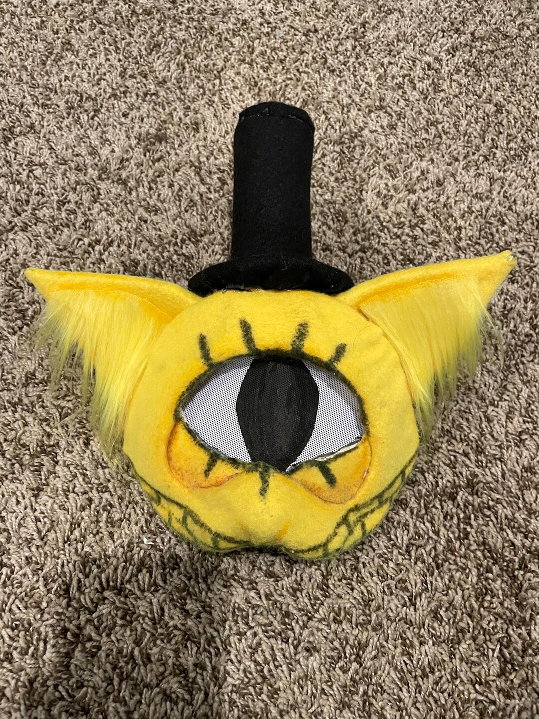 Bill Cipher Cat Mask - Etsy
