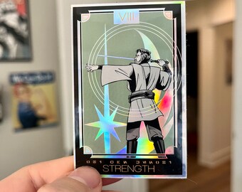 Obi Wan Kenobi Star Wars Ewan Mcgregor 3 Vinyl Laptop or Water Bottle ...