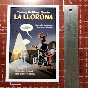 La Llorona | Hellboy | Comic Cover | Mystery Book | Art Print | Fan Art ...
