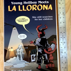 La Llorona | Hellboy | Comic Cover | Mystery Book | Art Print | Fan Art ...