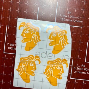 Air-herc | Head Decal | Hercules Sandals - Etsy