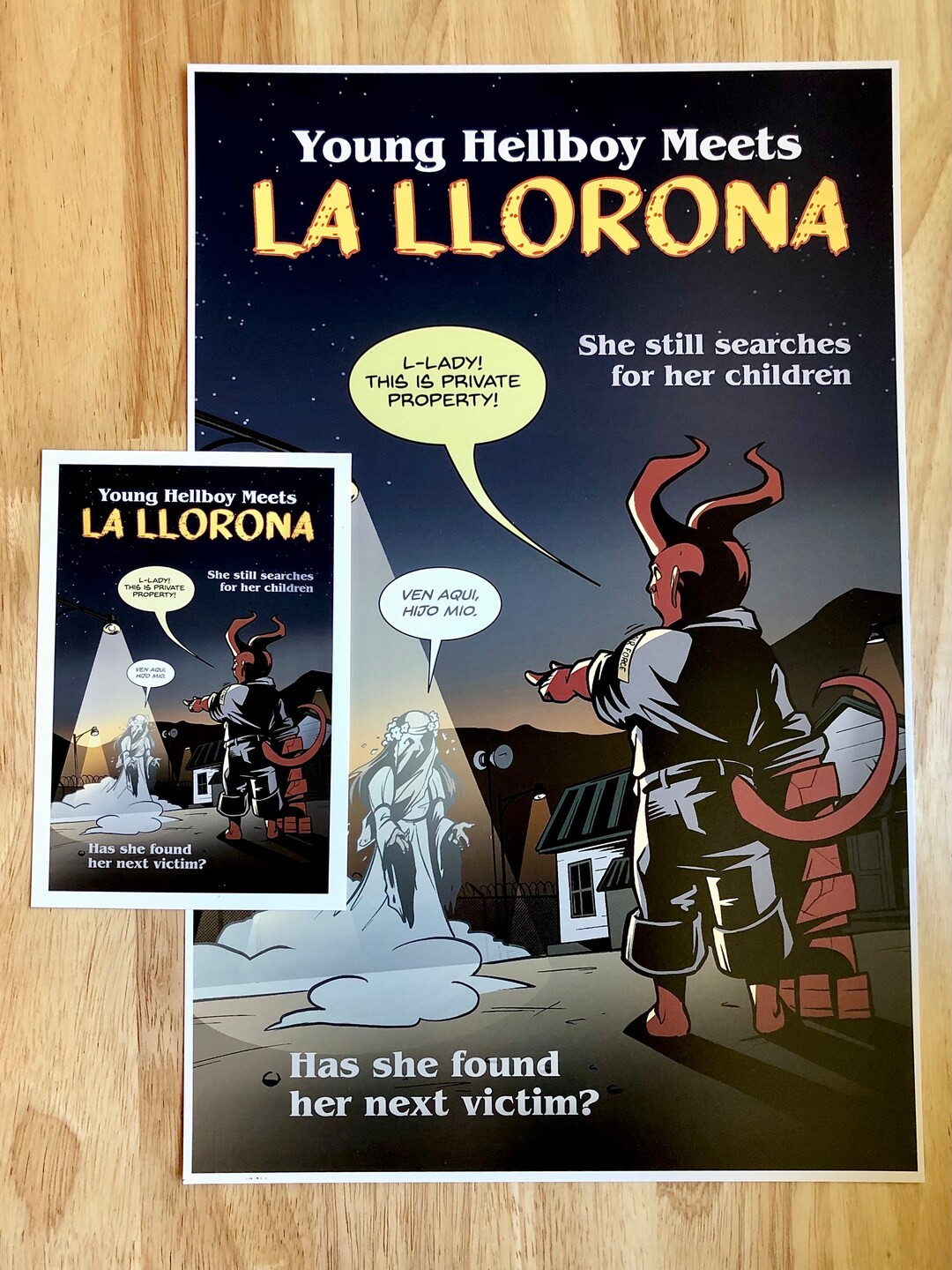 La Llorona | Hellboy | Comic Cover | Mystery Book | Art Print | Fan Art ...