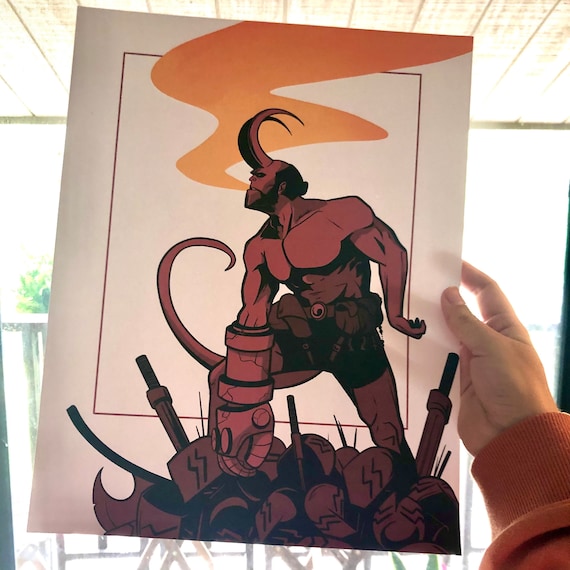 Hellboy Mignola Horns