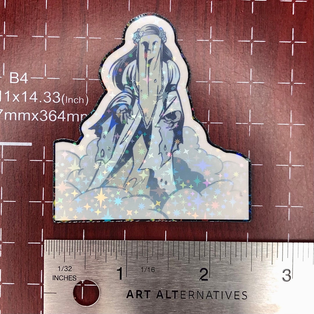 La Llorona | Legend | Cryptid | Sticker | Holographic Sparkle - Etsy