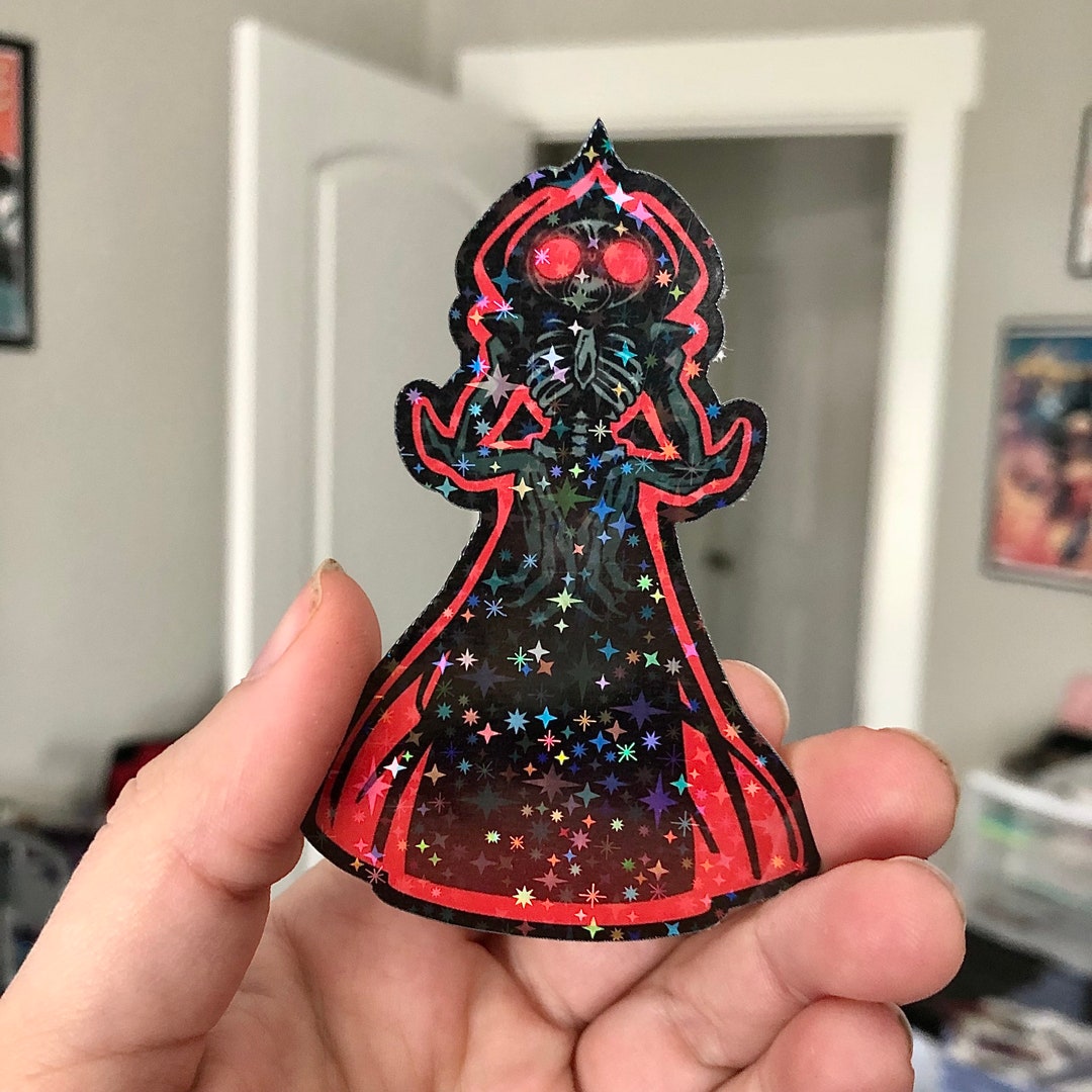 The Flatwoods Monster | Cryptid | Sticker | Holographic - Etsy