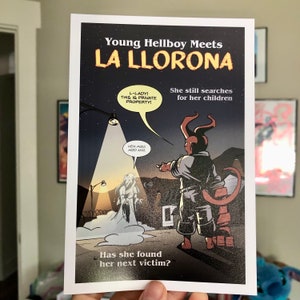La Llorona | Hellboy | Comic Cover | Mystery Book | Art Print | Fan Art ...
