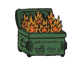 Vinyl Sticker Good Luck Out There - Etsy