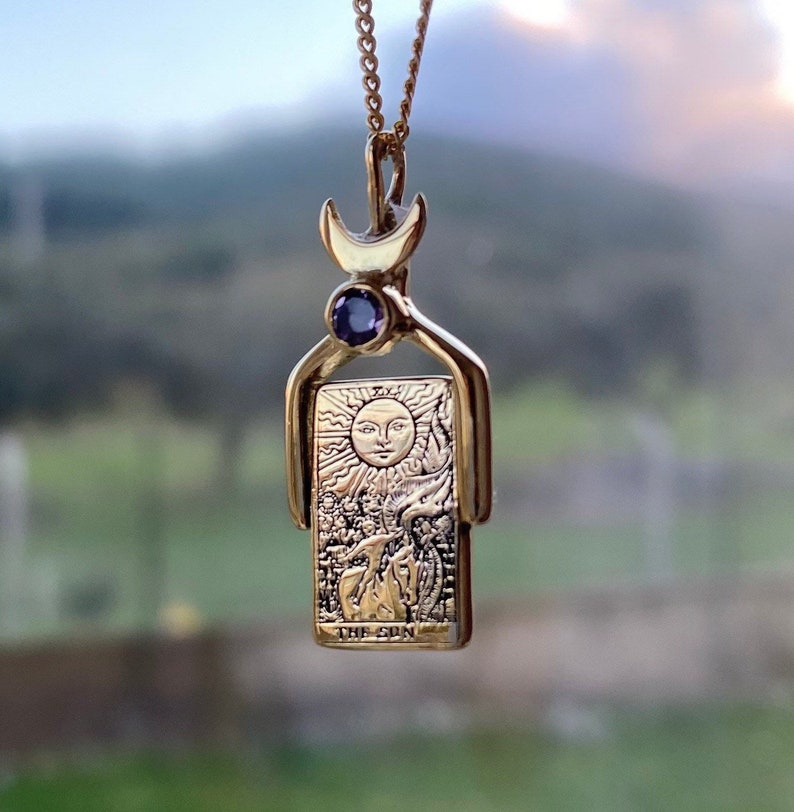 Rider Waite Tarot Deck Double Sided Moon and Sun Tarot Card | Etsy