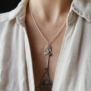 Moon Stone Dagger 925 Sterling Silver Necklace , Linerworks's Gemstone ...