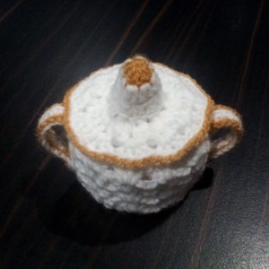 Tea Set Crochet Pattern With Teapot - Etsy