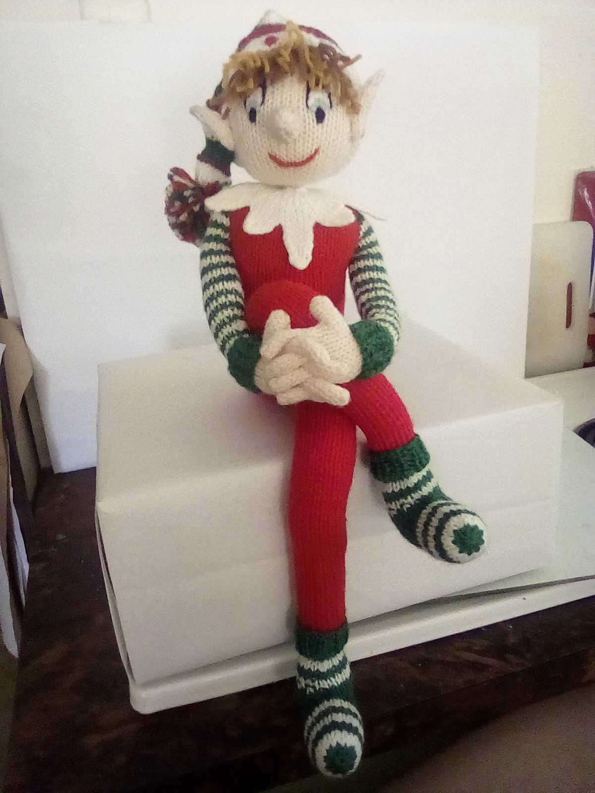 Elgin the Elf Knitting Pattern - Etsy