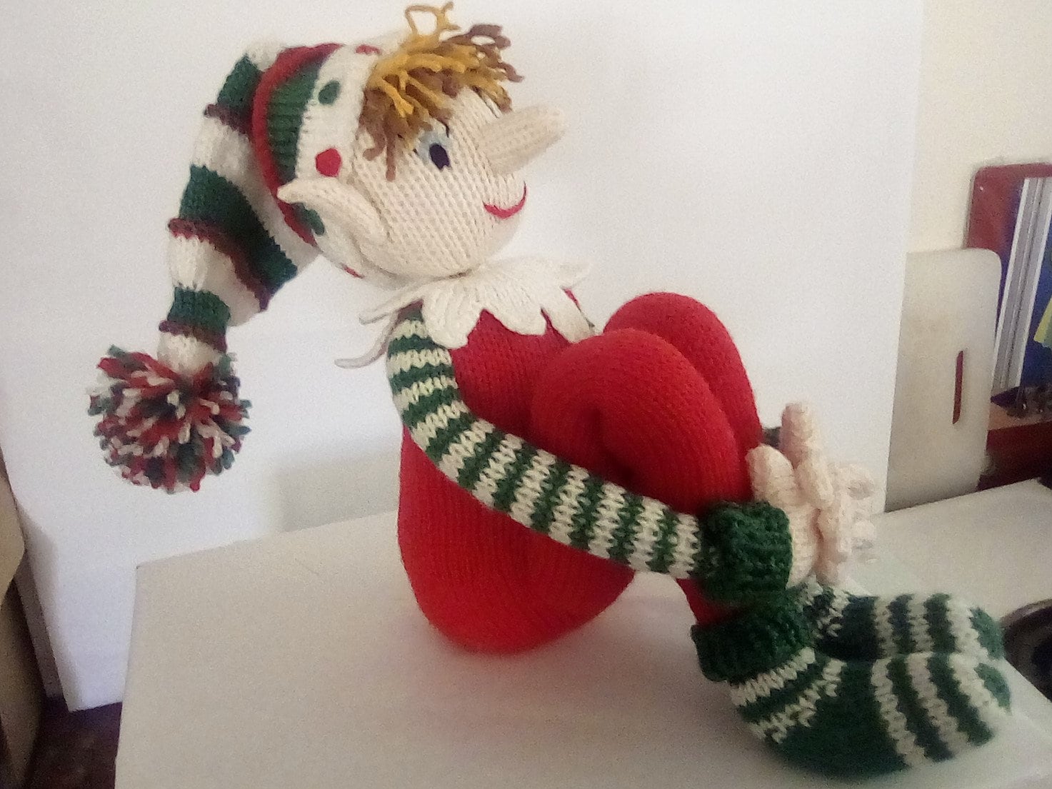 Elgin the Elf Knitting Pattern - Etsy