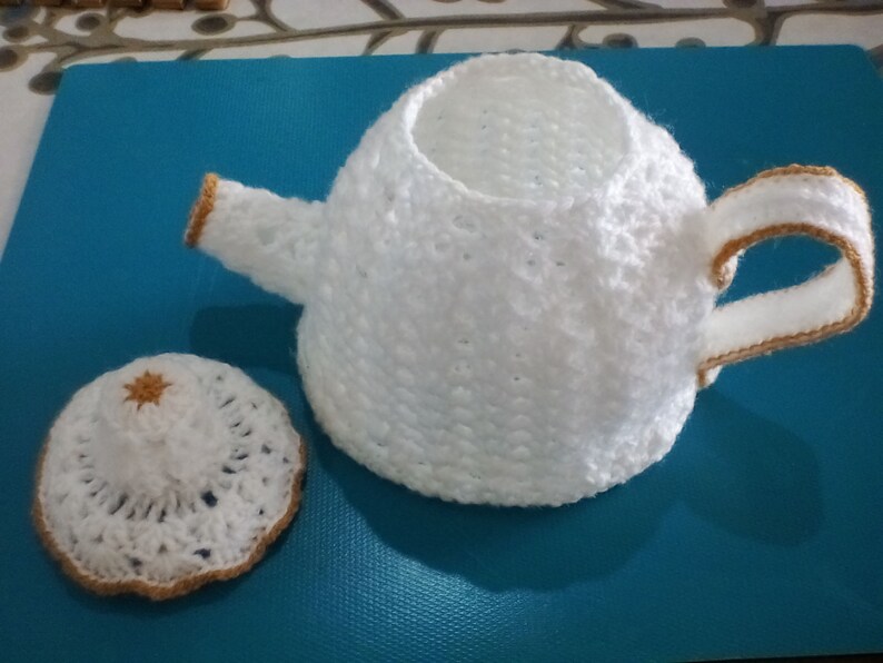 Tea Set Crochet Pattern With Teapot - Etsy