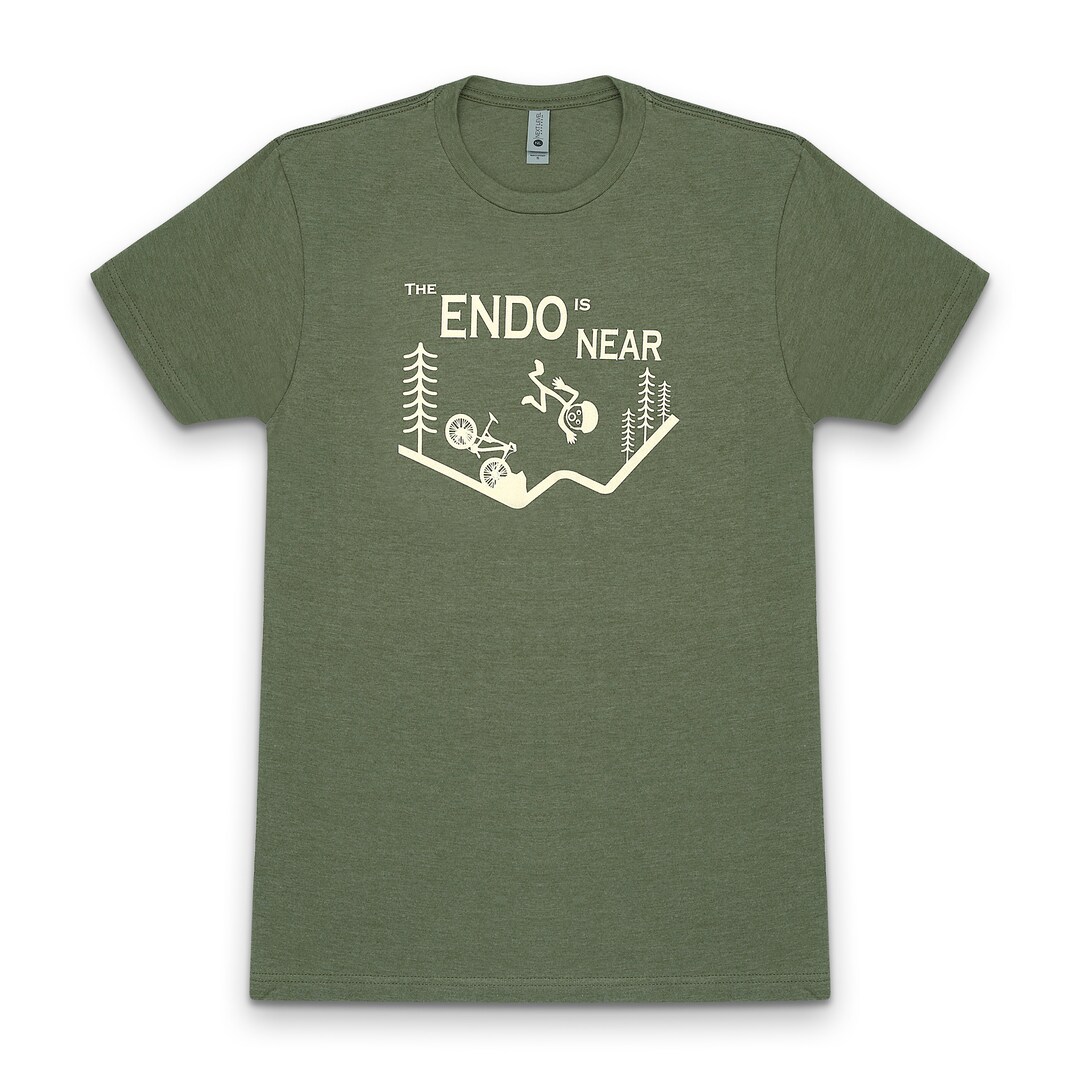 The Endo is Near Unisex T-shirt, Mountain Bike T-shirt - Etsy
