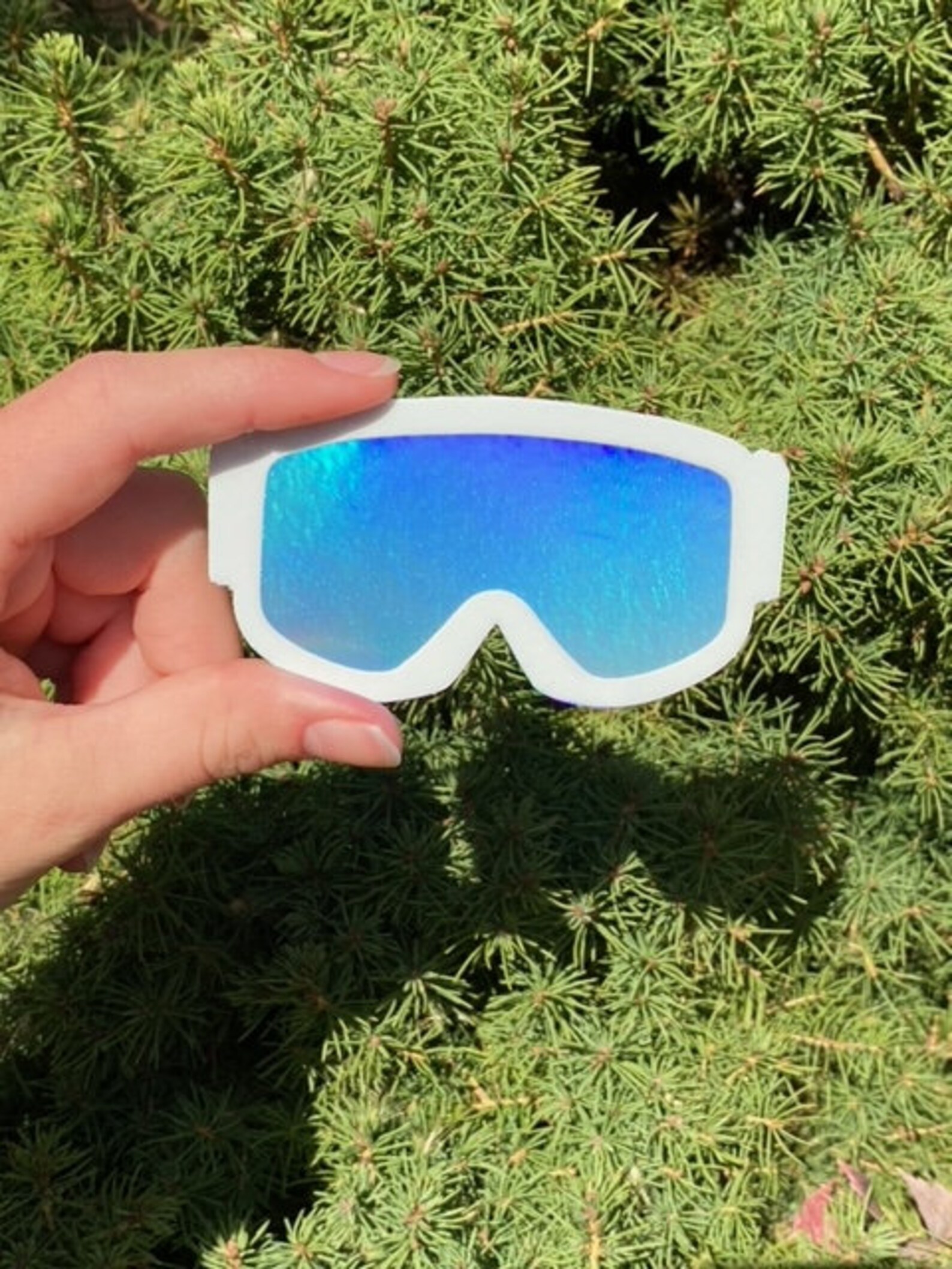 Ski Goggle Holographic Sticker Holographic Sticker Ski - Etsy UK