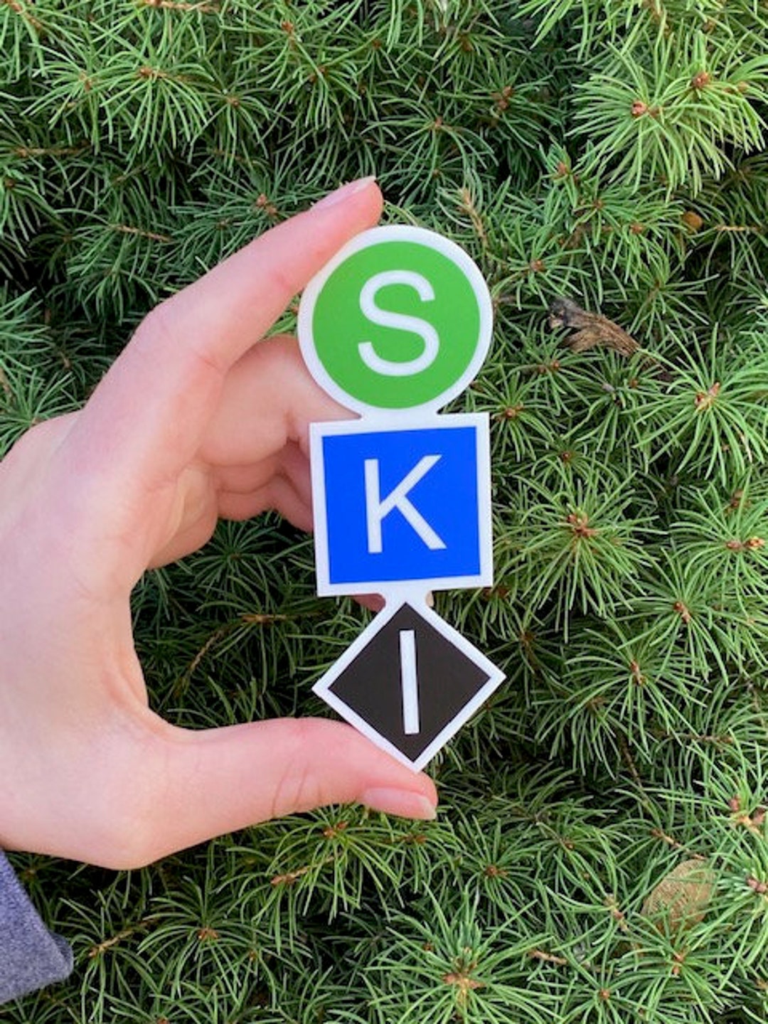 SKI Letters Sticker, Ski Sticker, Snowboard Sticker, Black Diamond, Ski ...