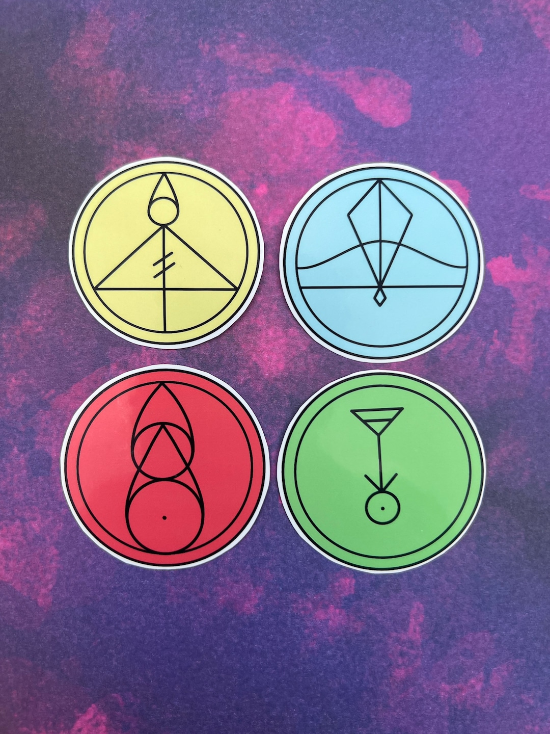 Vinyl Owl House Glyph Stickers - Etsy