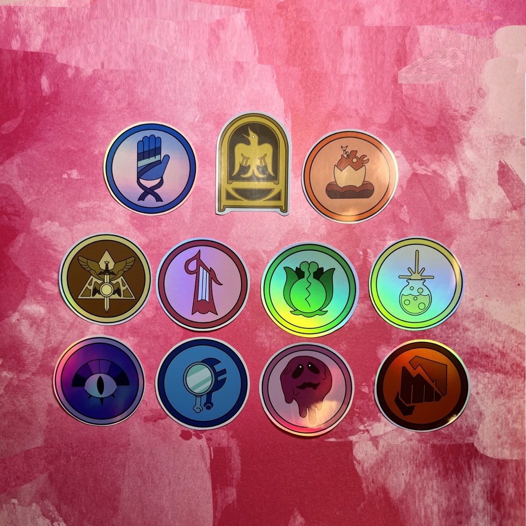 Owl House Coven Sigil Holographic Stickers - Etsy Hong Kong