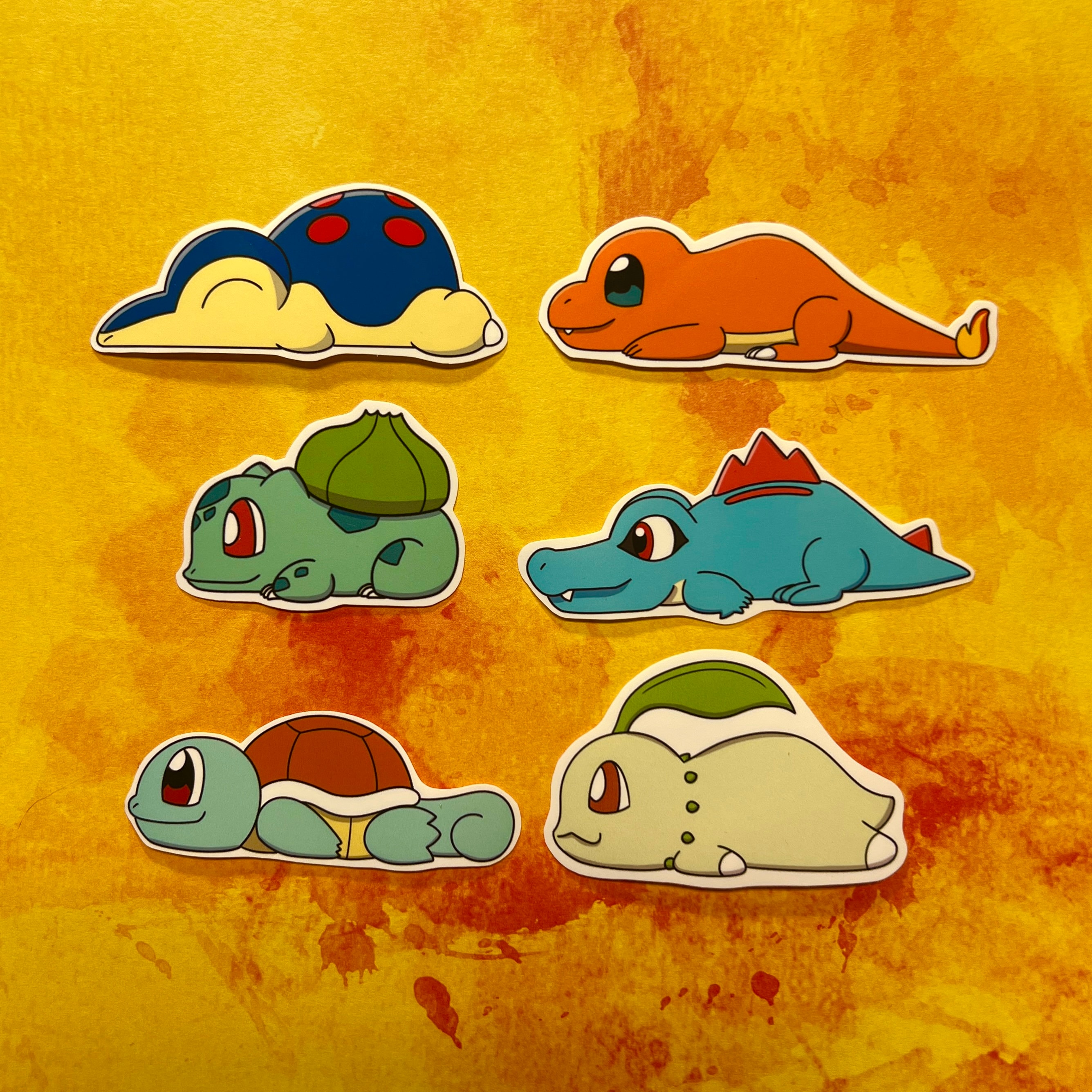 Pokemon Yellow Starters