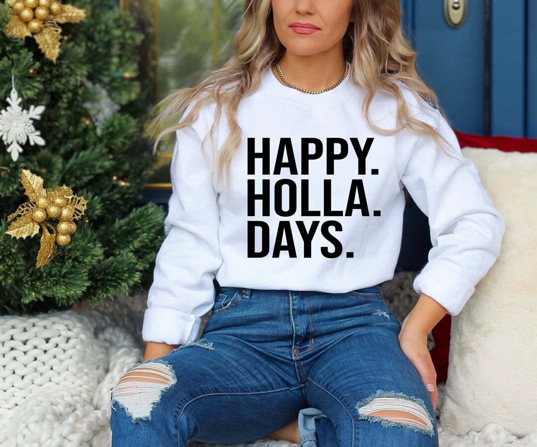 Happy Holla Days PNG SVG Instant Download Digital File Holiday ...